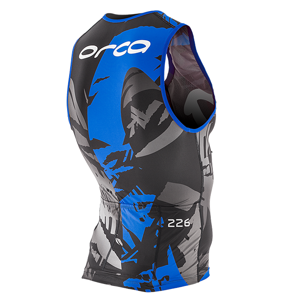 Orca Men 226 Tri Tank Black-Blue - ORCA Australia